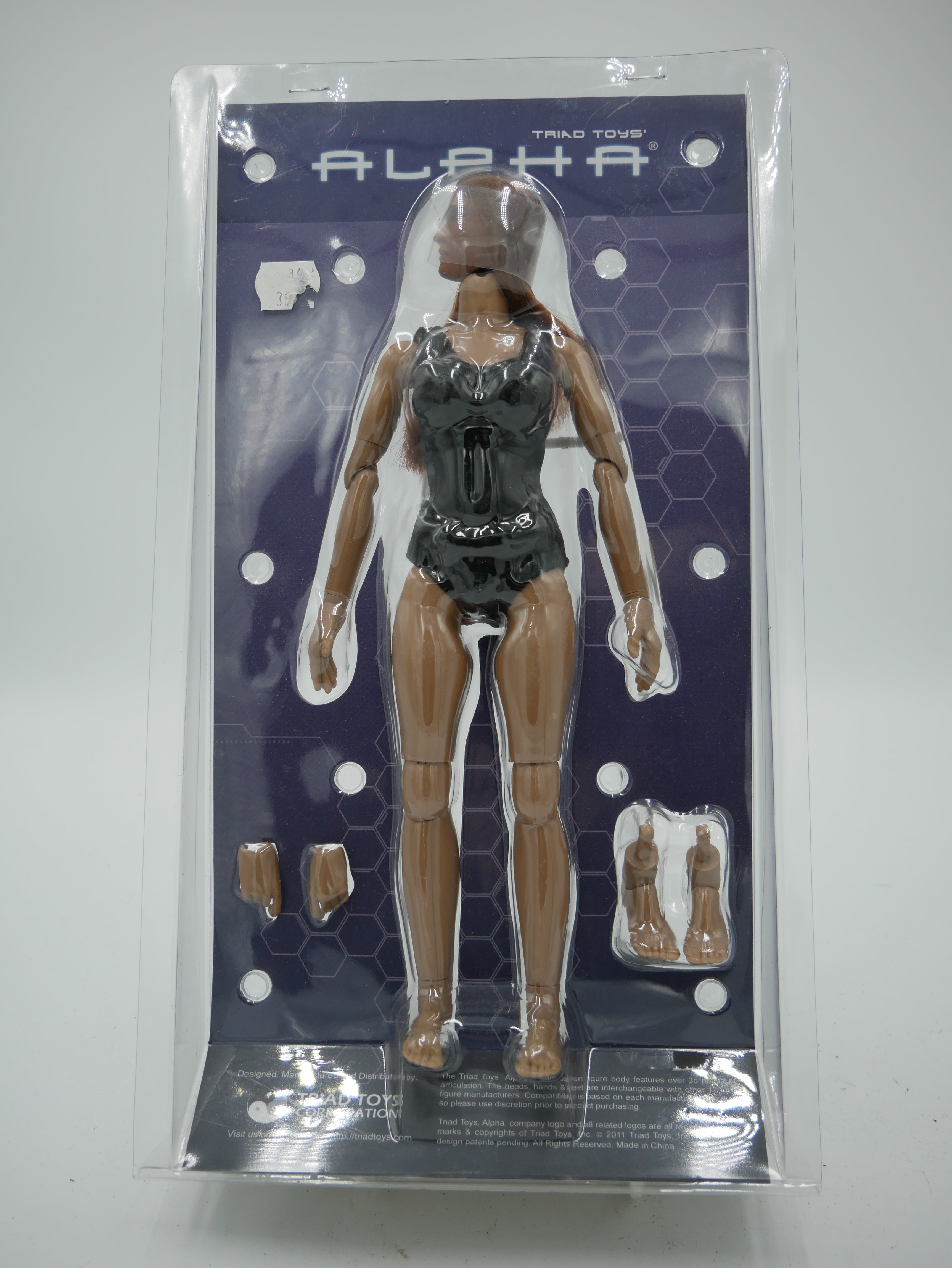 Alpha 1:6 Scale Female Action Figure Body Black Suit – Triad Toys | The ...