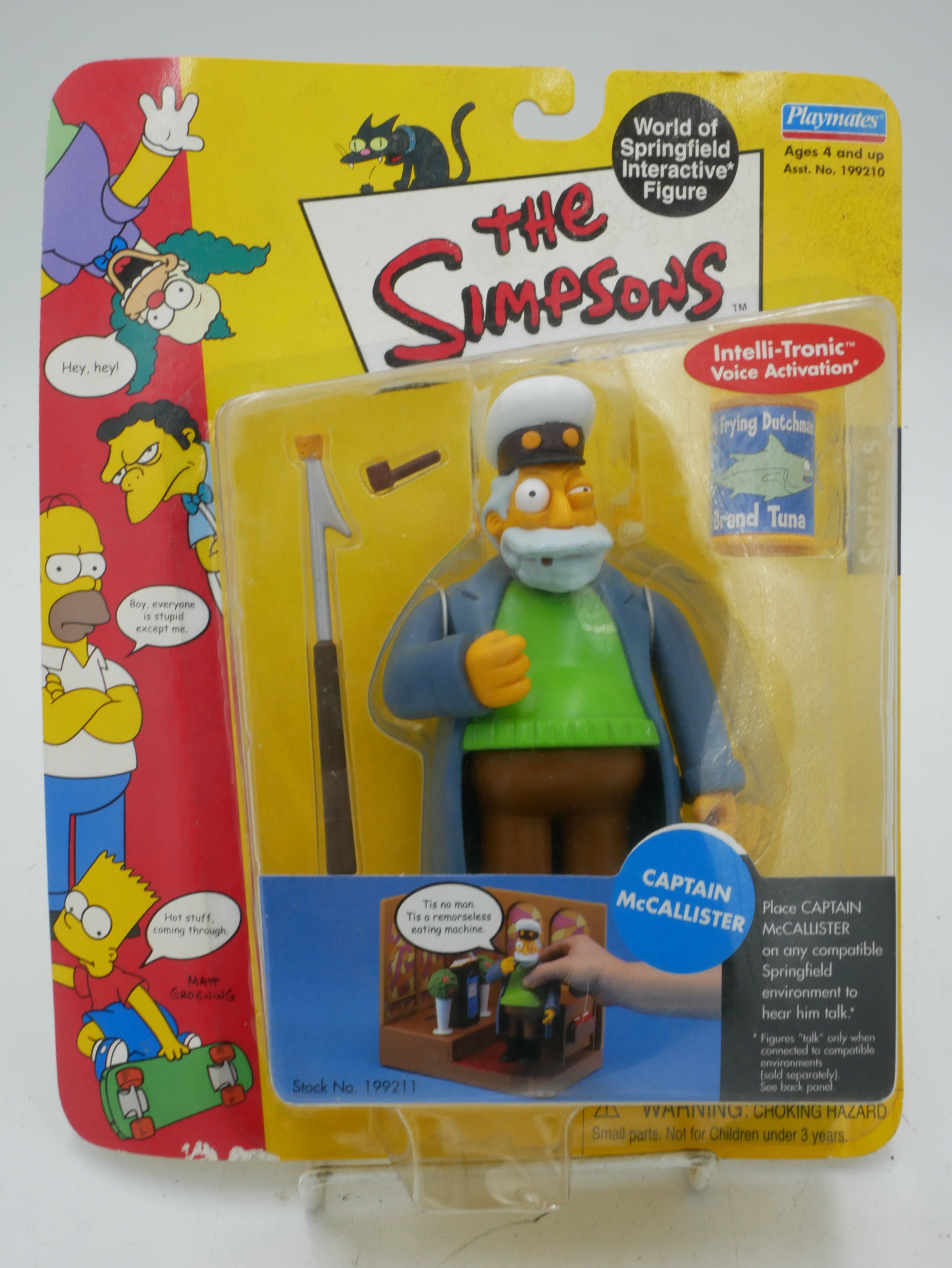 The Simpsons Series 5 Captain McCallister – Playmates | The House of Fun
