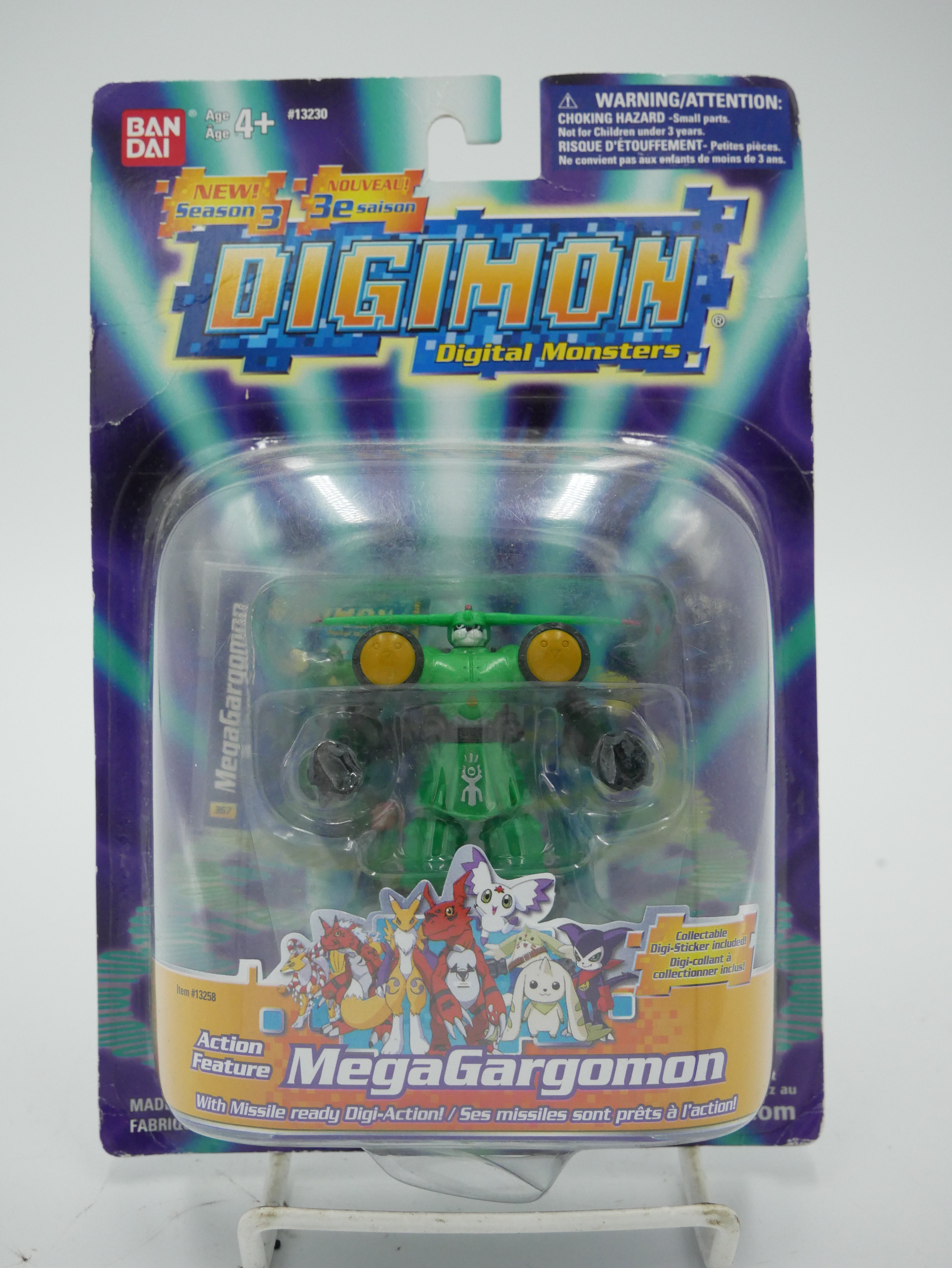Digimon Digital Monsters Action Feature MegaGargomon – Ban Dai | The ...