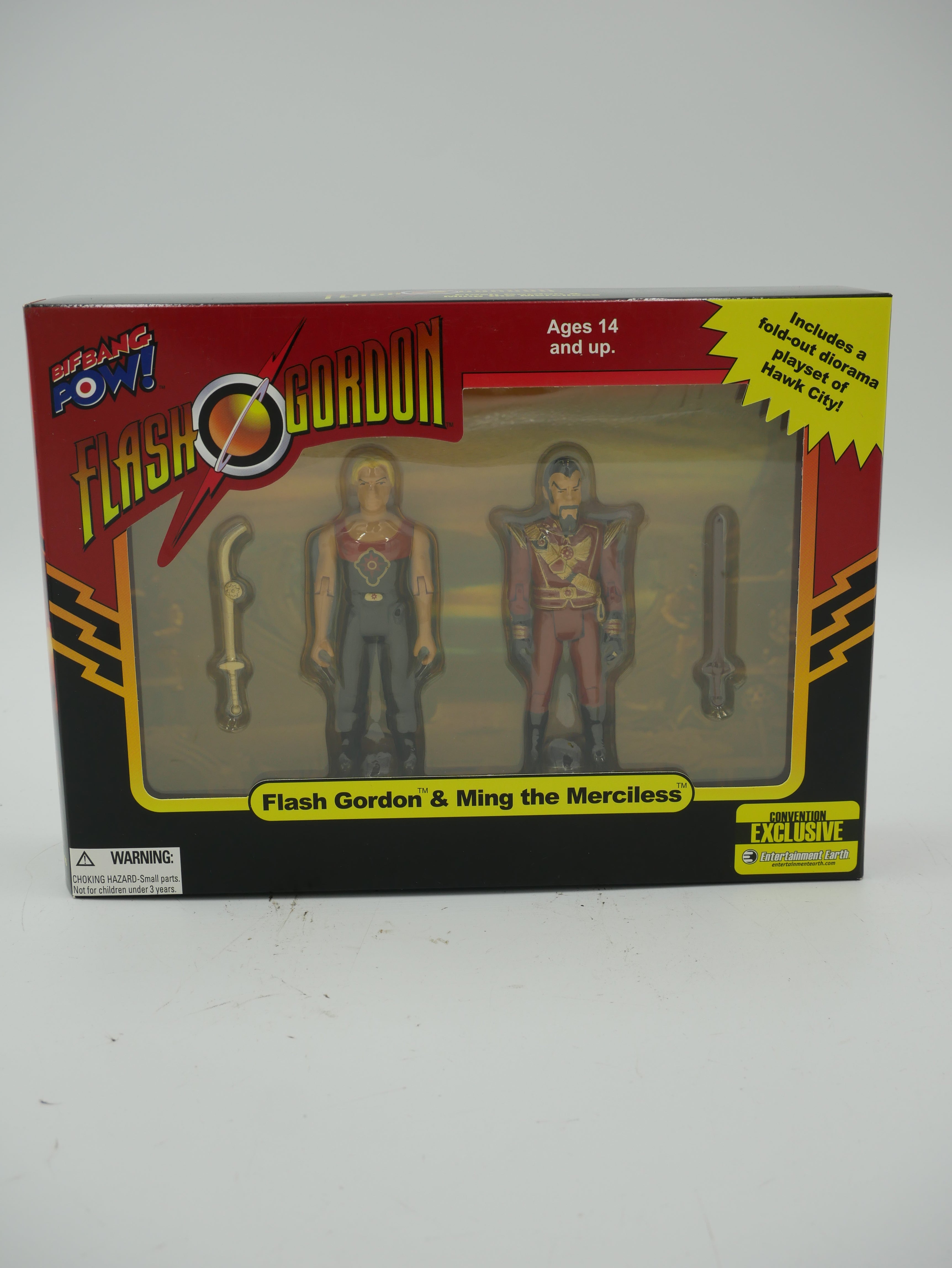 Flash Gordon - The Movie Flash Gordon and Ming the Merciless Figure Set ...