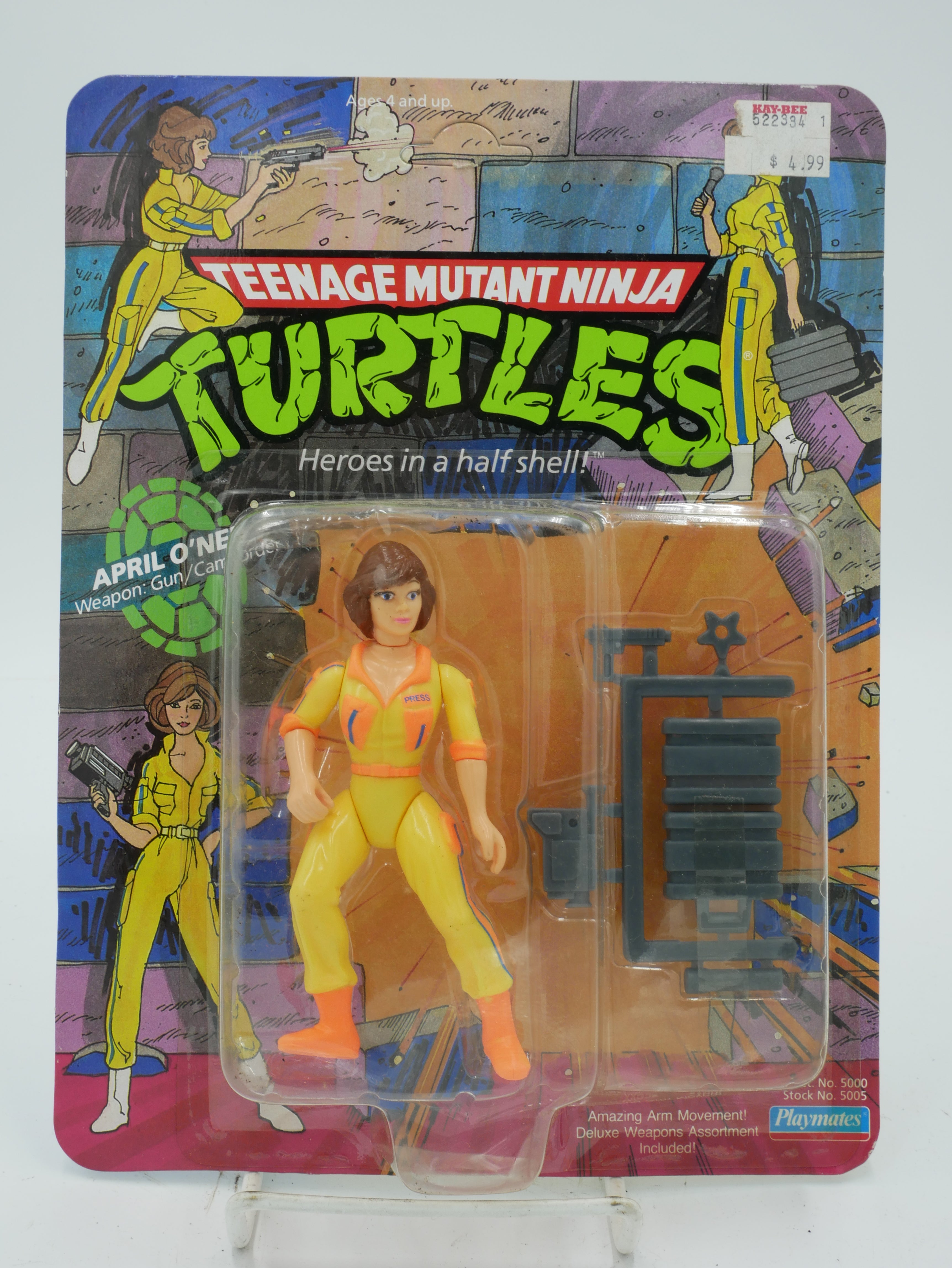 TMNT April O`Neil Weapon Gun-Camcorder 1988 – Playmates | The House of Fun