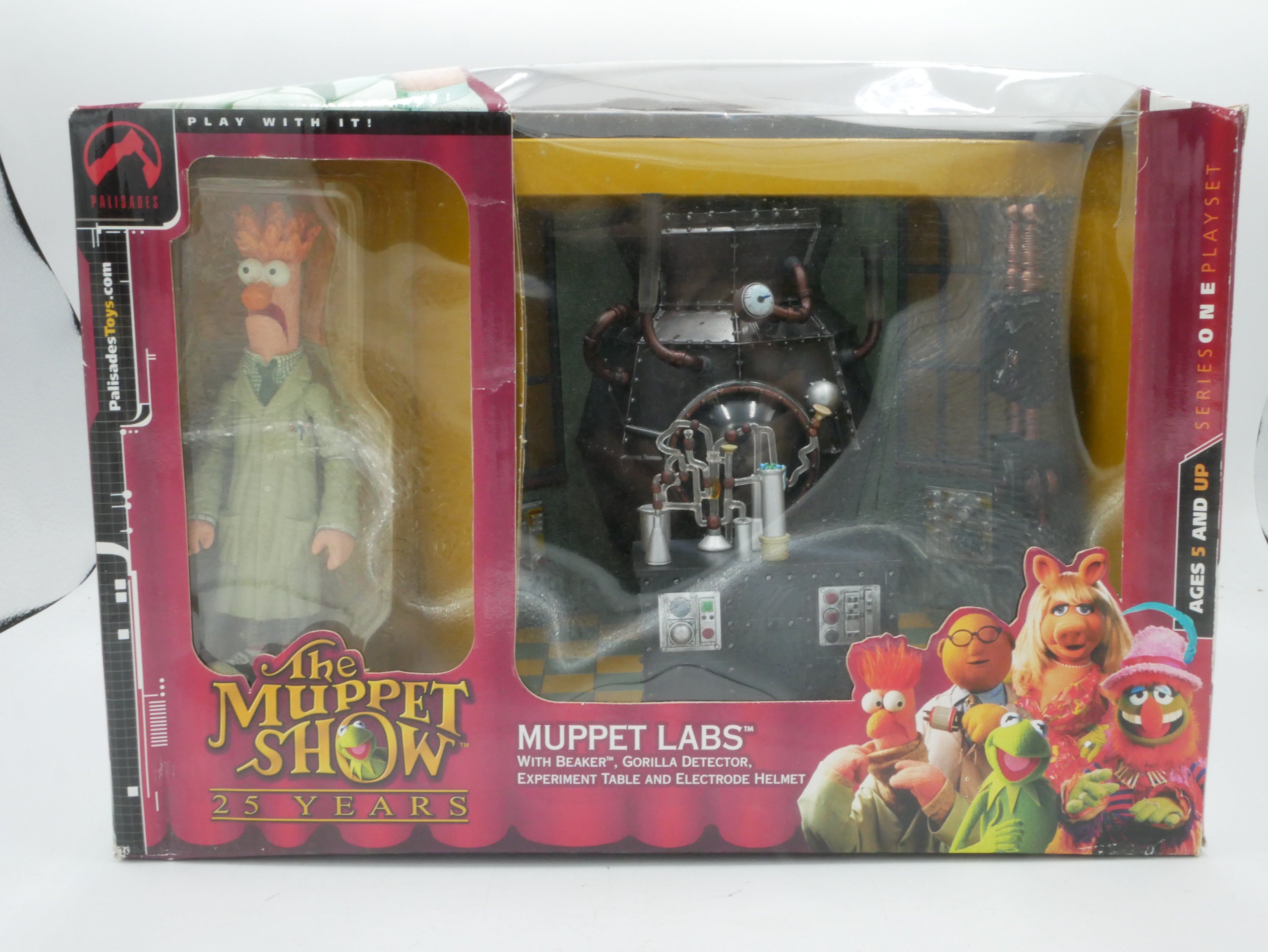 The Muppet Show 25 Years Muppet Labs Series One Playset – Palisades ...
