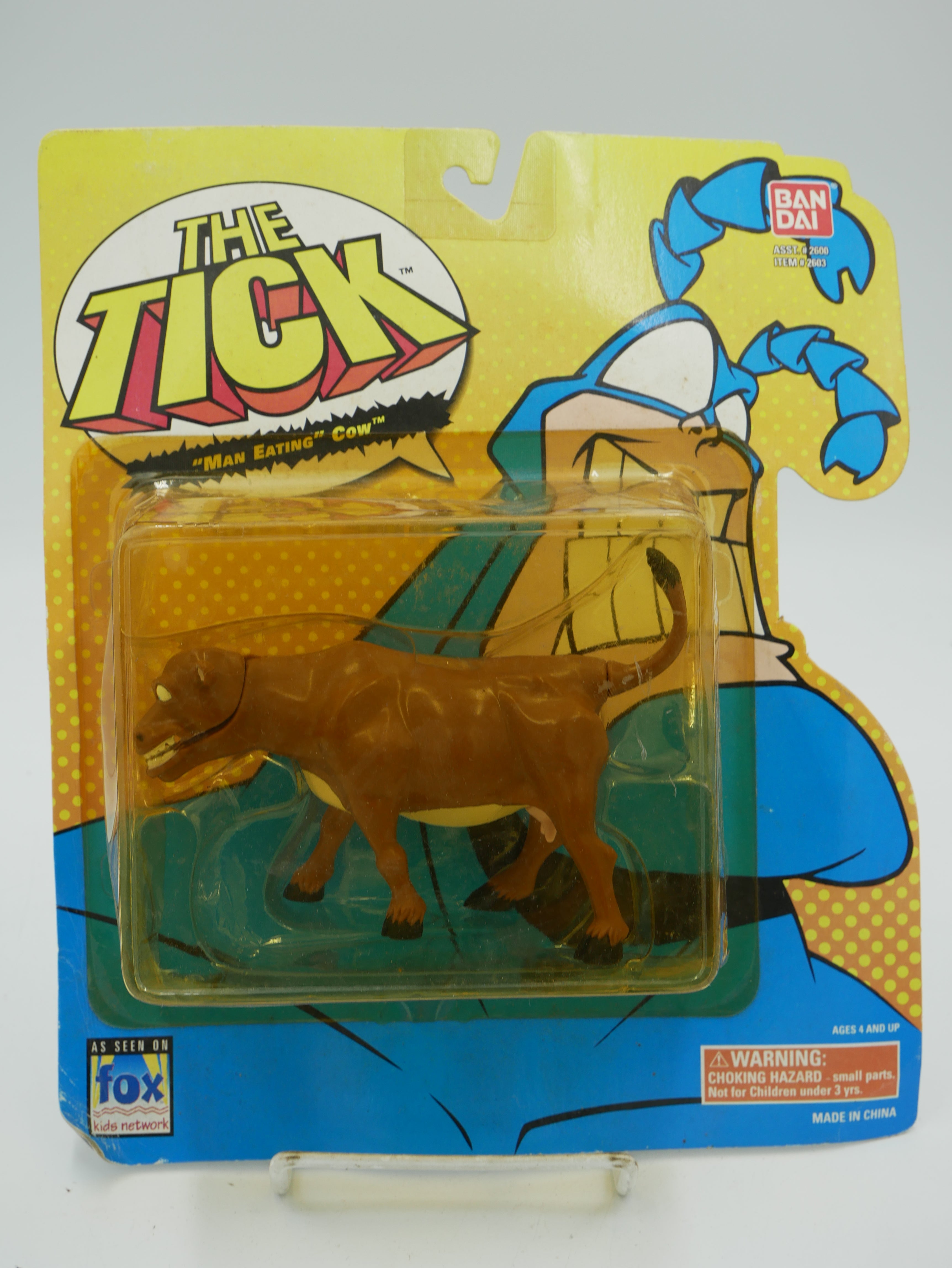 The Tick Animated Series Man Eating Cow – Ban Dai | The House of Fun