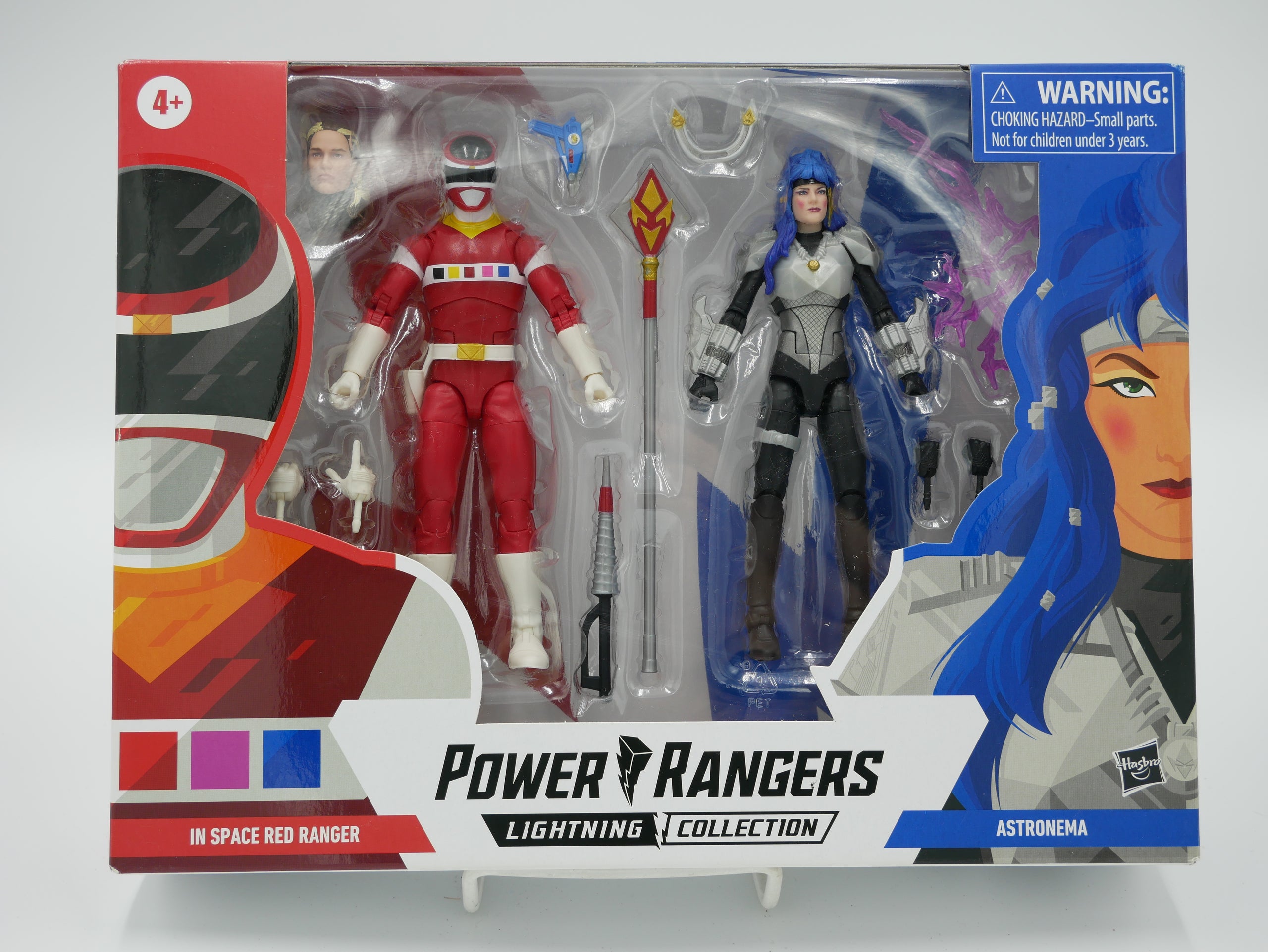 Power Rangers Lightning Collection In Space Red Ranger & Astronema ...