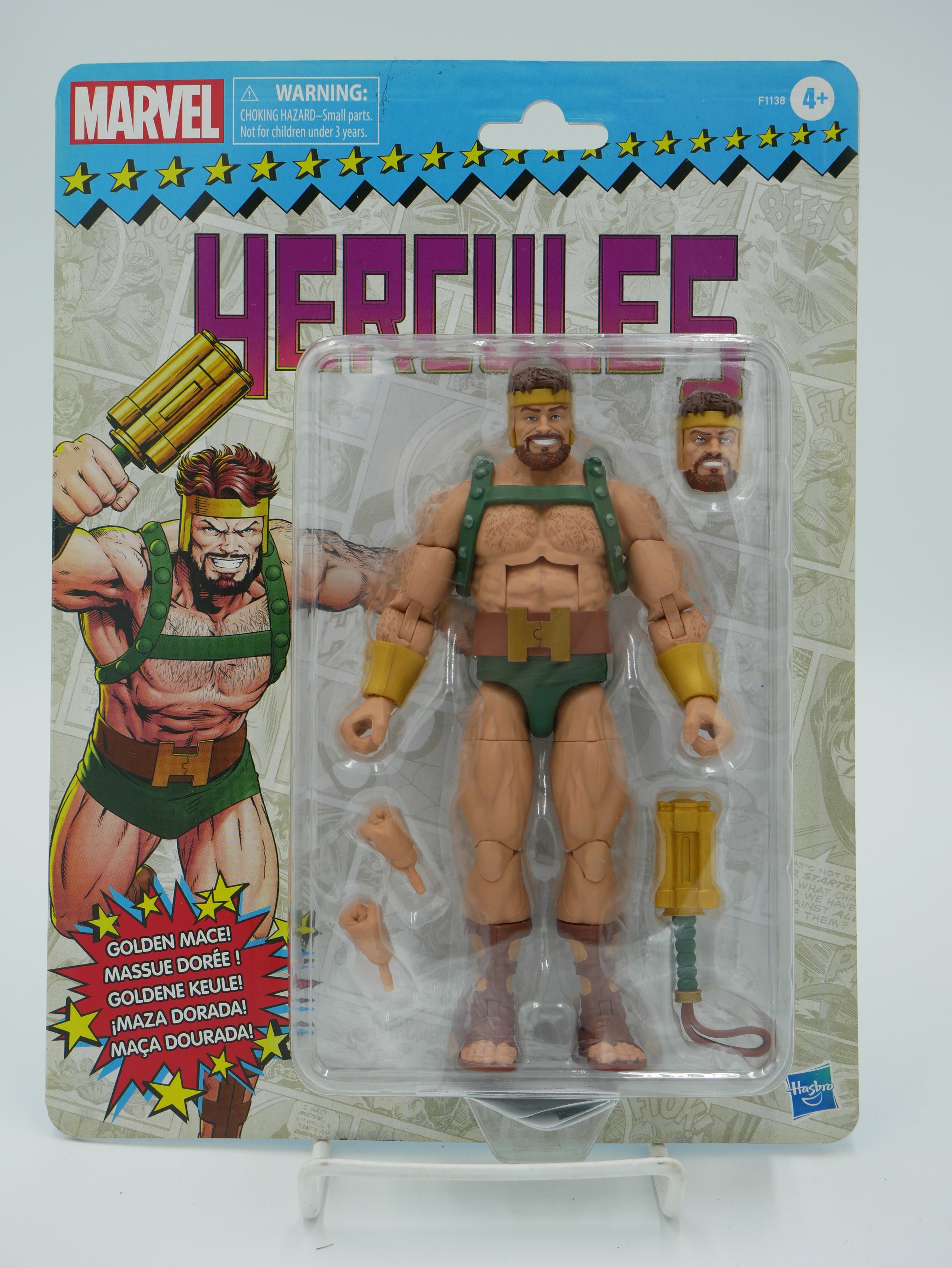 Retro Marvel Legends Hercules – Hasbro | The House of Fun