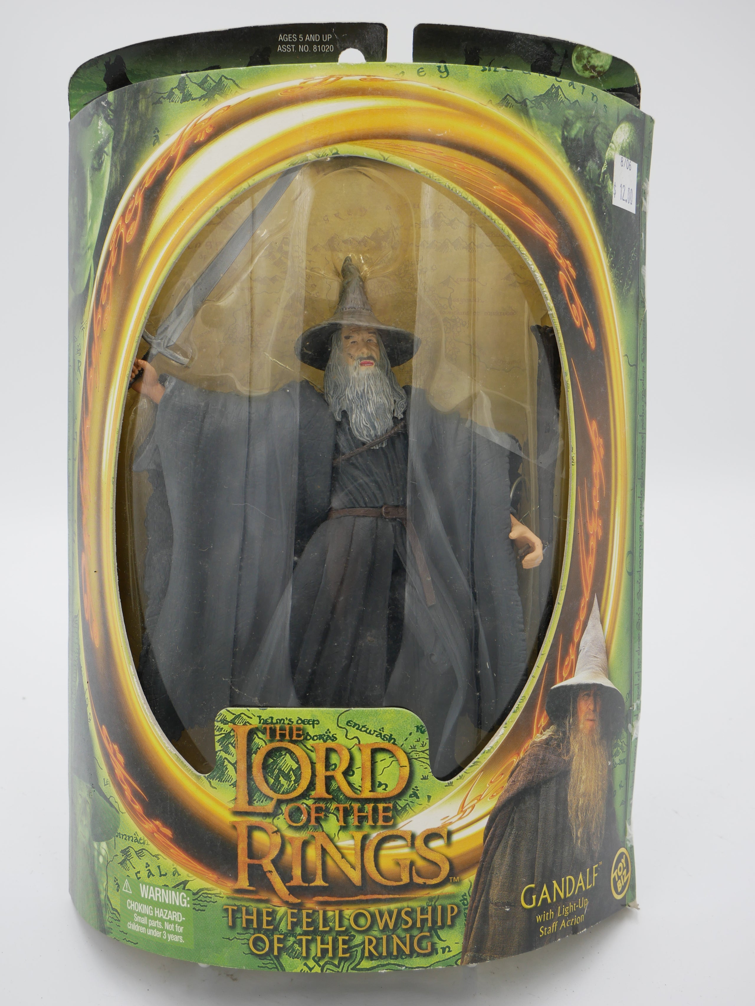 Lord Of The Rings The Fellowship Of The Ring Gandalf – Toy Biz | The ...