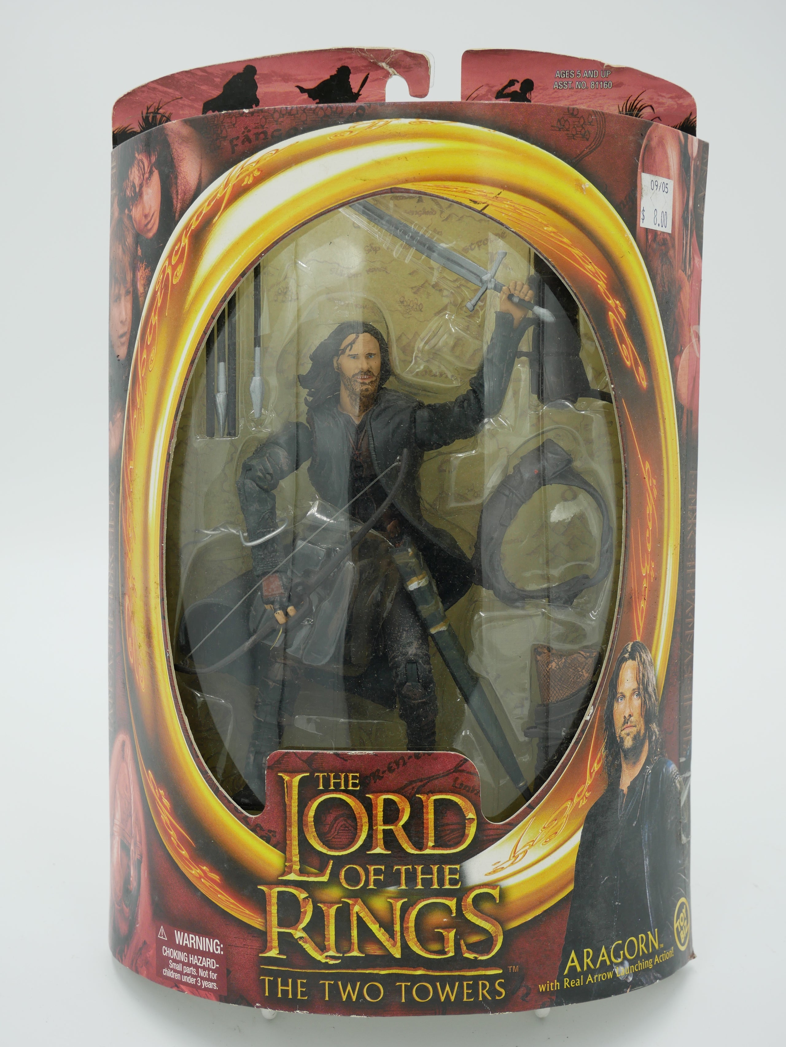 Lord Of The Rings The Two Towers Aragorn (Red Card) – Toy Biz | The ...