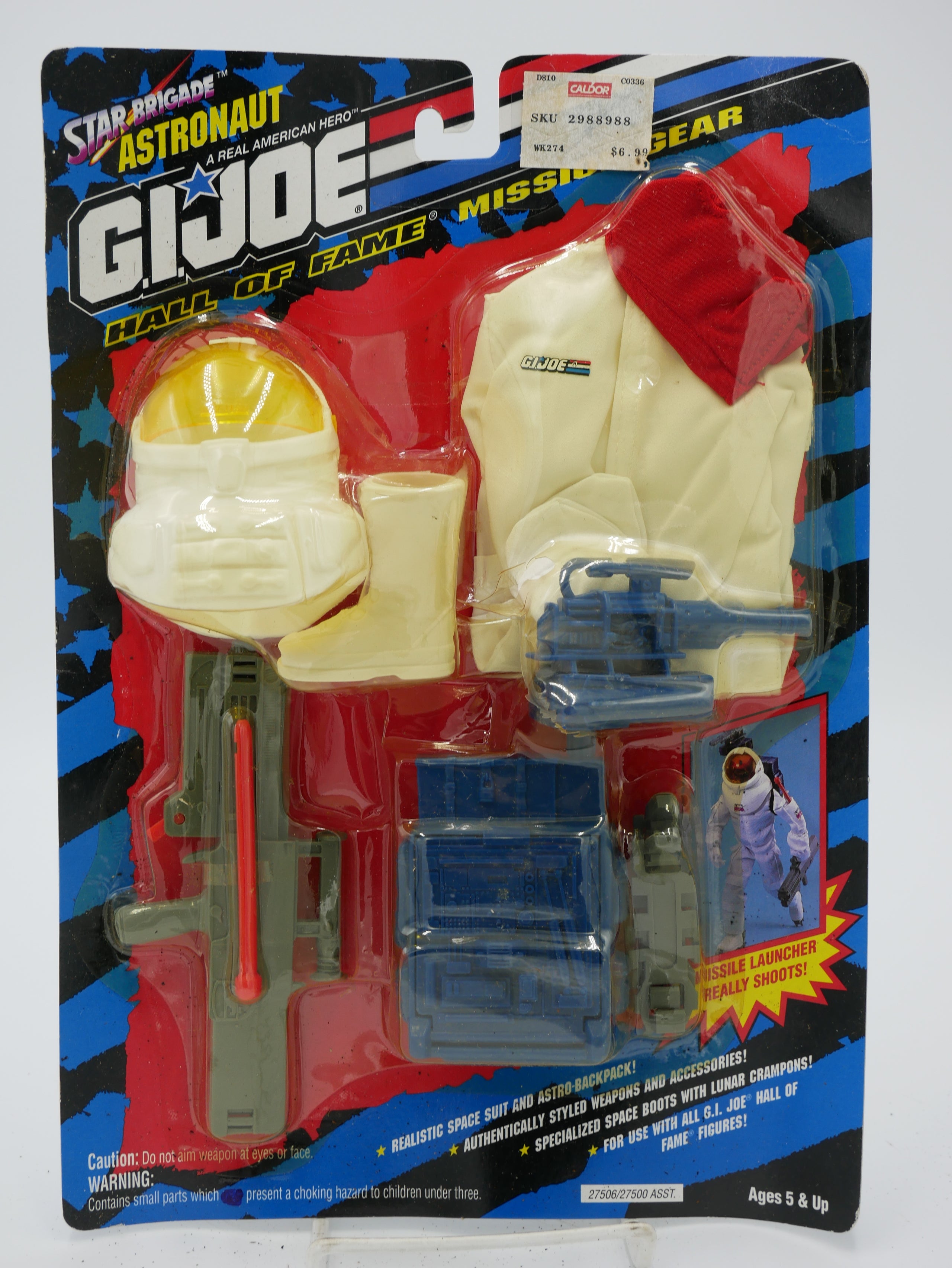 G.I. Joe Hall Of Fame Mission Gear Star Brigade Astronaut – Kid ...