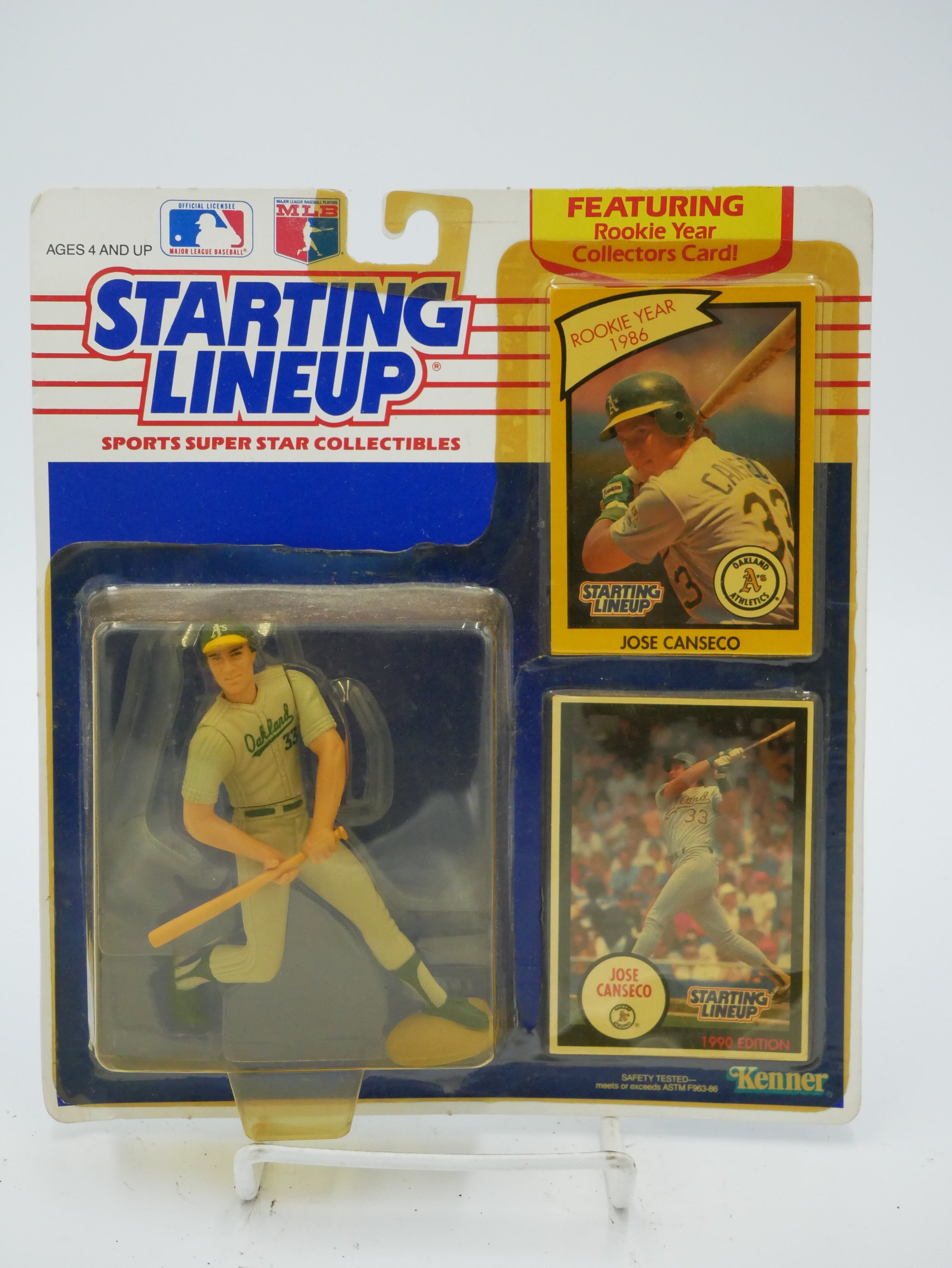 Starting Lineup Jose Canseco 1990 – Kenner | The House of Fun