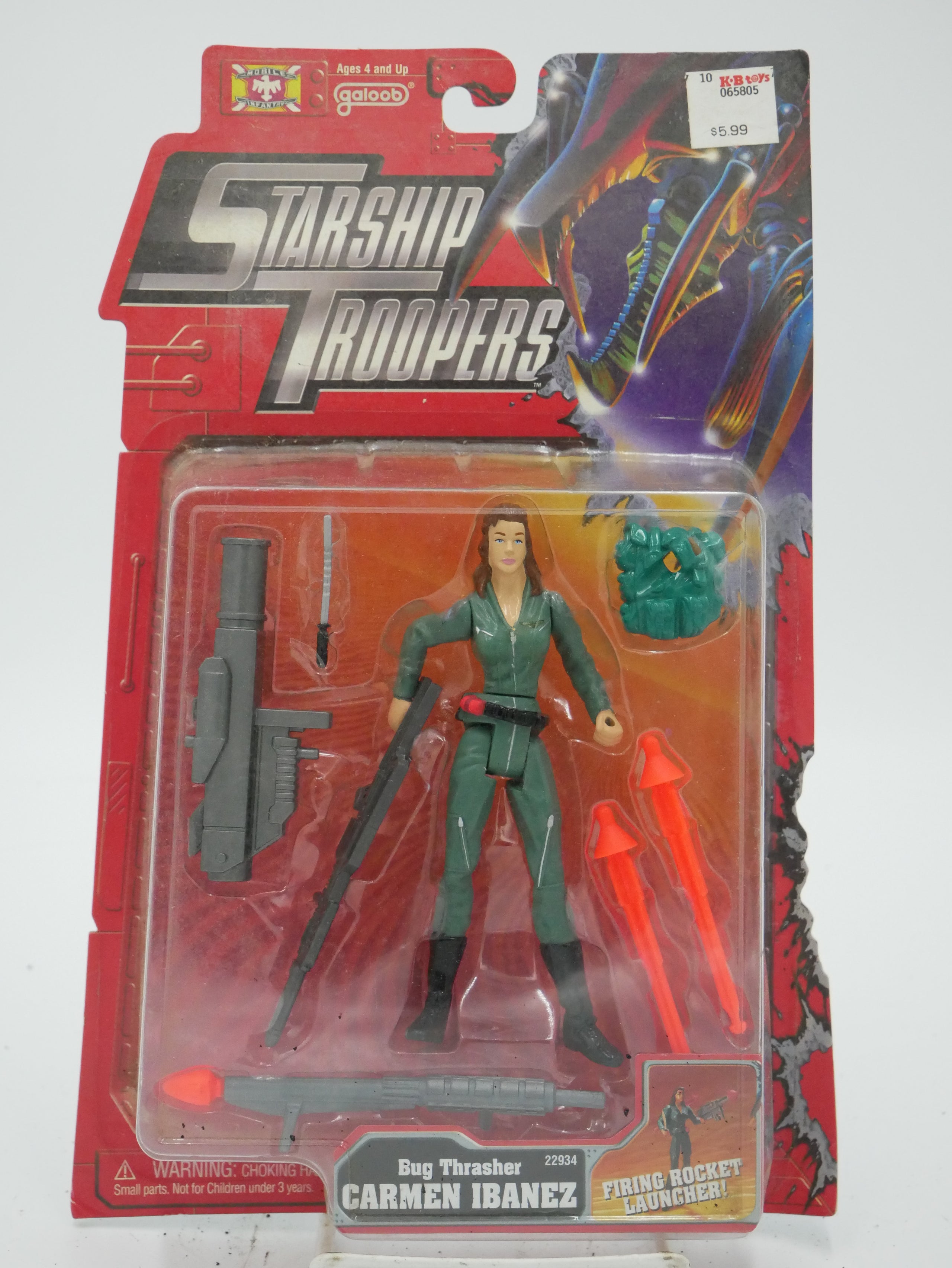 Starship Troopers Bug Thrasher Carmen Ibanez – Galoob | The House of Fun