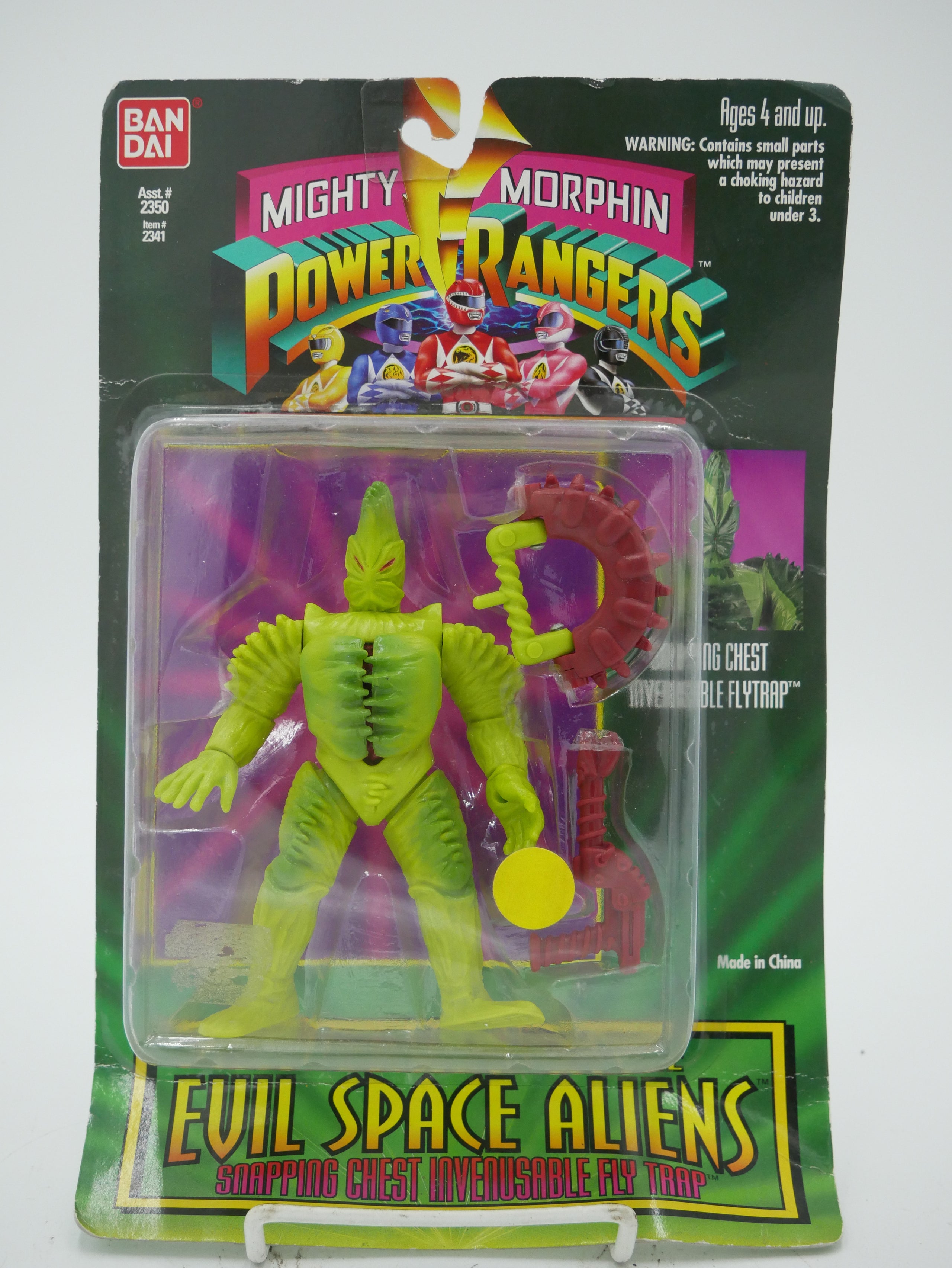 Mighty Morphin Power Rangers Series II Evil Space Aliens Snapping Chest ...